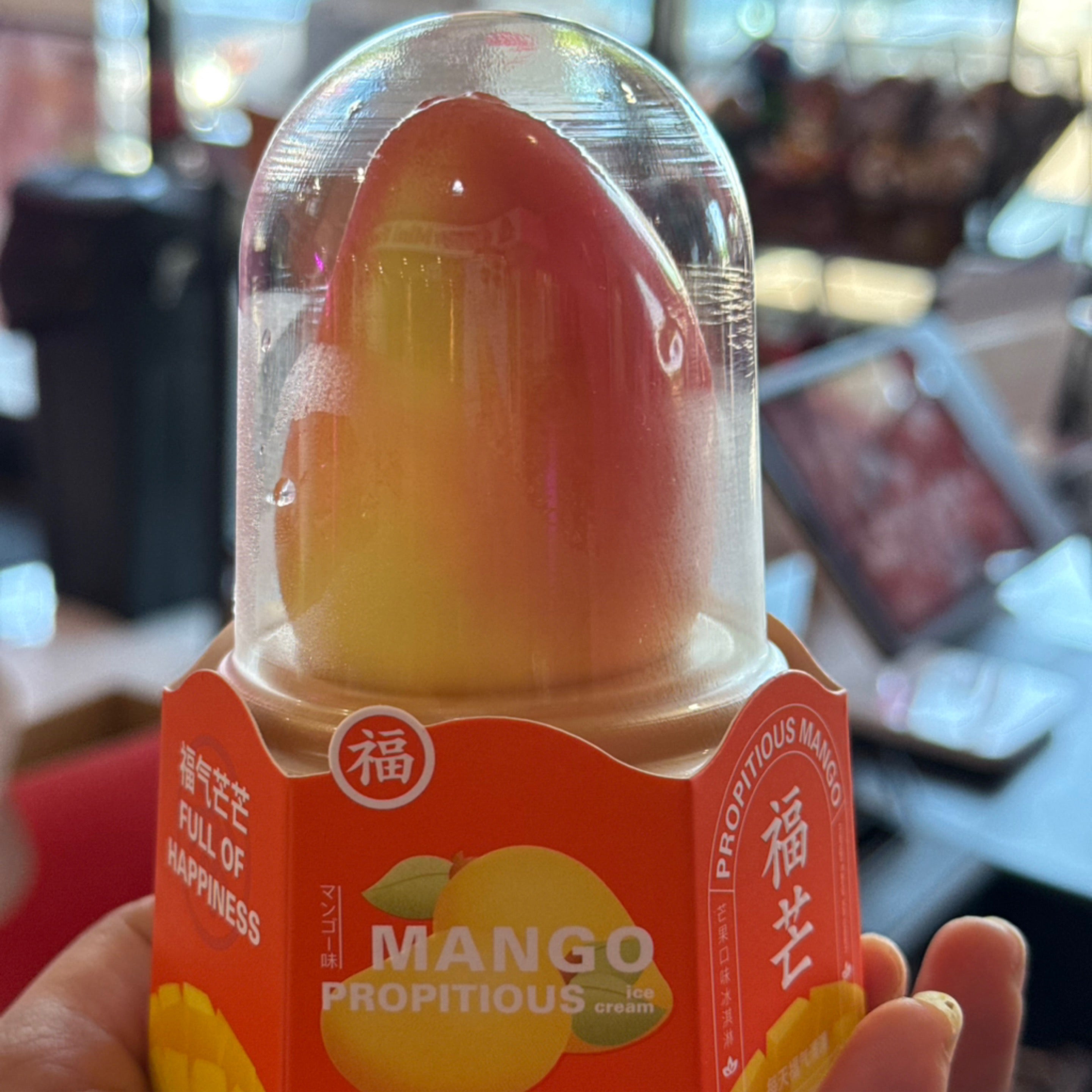 Mango viral ice cream | Gee's mini pancakes